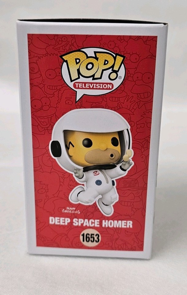 Funko Pop! The Simpsons Deep Space Homer #1653 Funko Pop Television ...