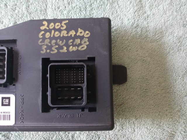 04 Chevrolet Colorado GMC Canyon BCM Body Control Module Unit Au0 ...