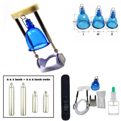 Man-Male Penis Extender Enlargement System Enlarger Stretcher ...