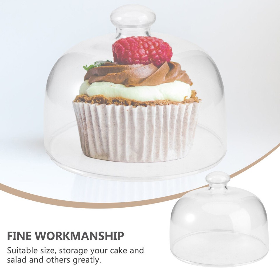 Serving Cake Dome Food Glass Dome Food Tent Umbrella Cheese Cloche Dome ...