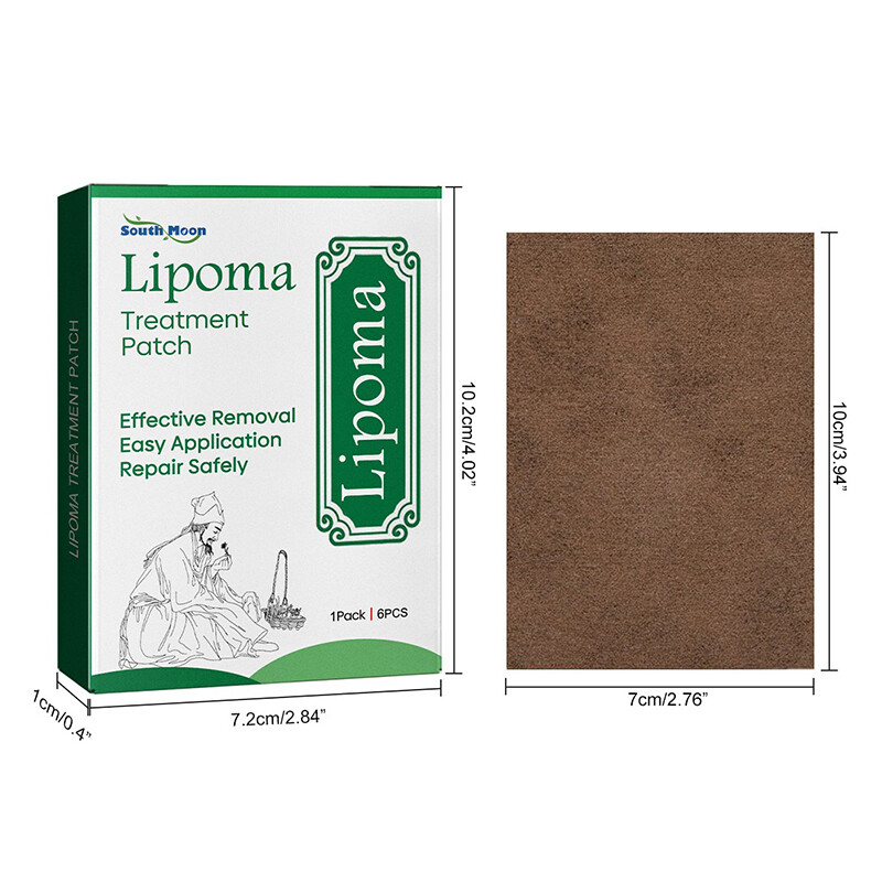 6Pcs Lipoma Removal Cream Body Treatment Patch Anti-Swelling Pain ...