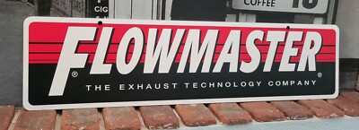 Flowmaster Aluminum sign 6" x 24" | eBay