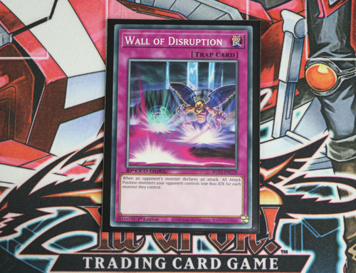 YuGiOh Trap Card Wall of Disruption SGX1-ENC20 1st Edition Common | eBay