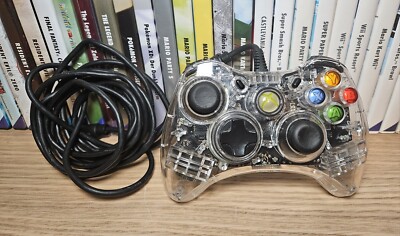 AFTERGLOW Wired Controller für XBOX 360 - Transparent Durchsichtig Weiß ...