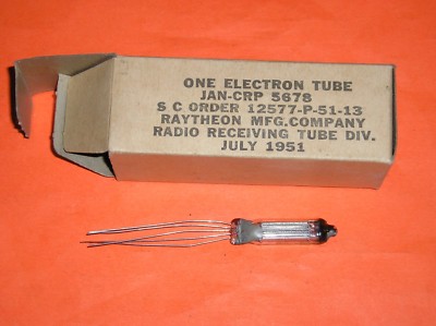NOS RAYTHEON JAN CRP 5678 SUB MINIATURE TUBES | eBay