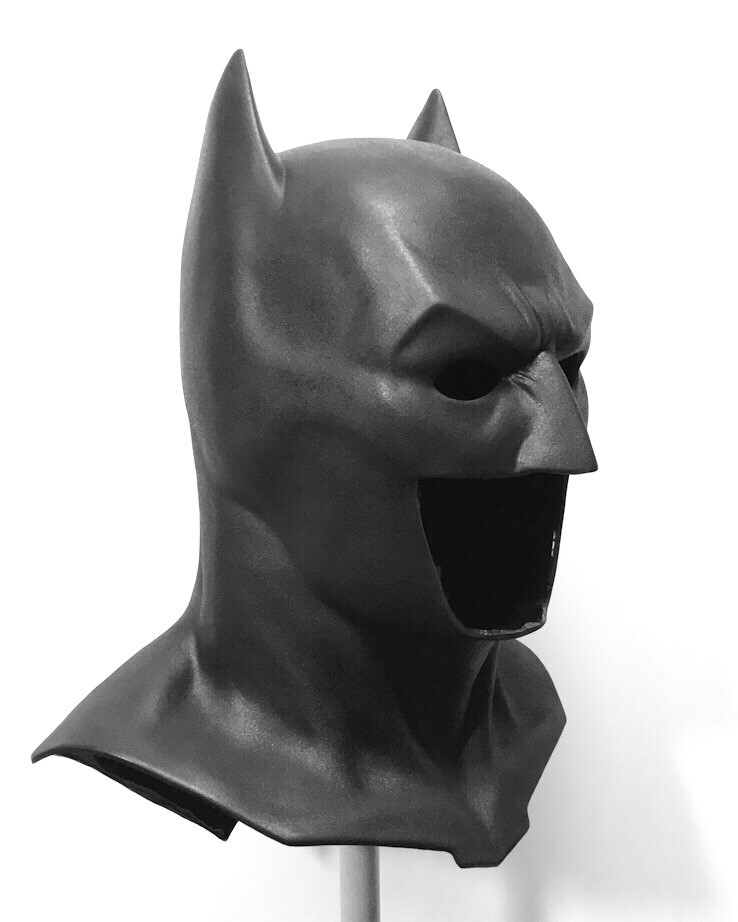 Urethane rubber batman cowl mask up to 25” head cosplay | eBay