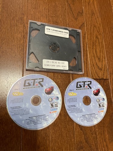GTR FIA GT Racing Game Get Real PC Software Race Car Windows 2 Discs | eBay