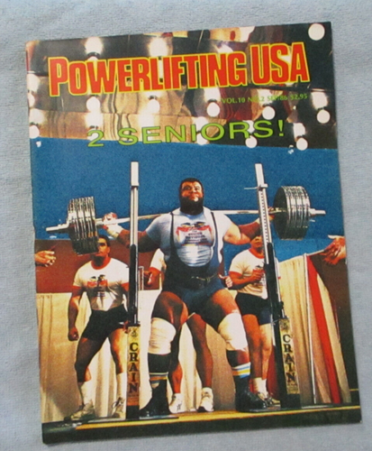 Powerlifting USA Magazine Vol 10 No 2 Sept / 86 - 2 Seniors - Mike Hall ...