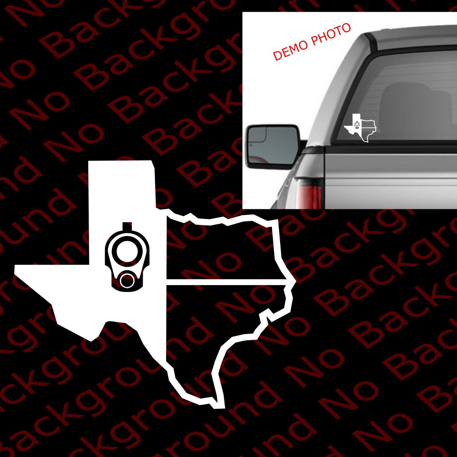 TEXAS 1911 Barrel Car Windows Decal Vinyl 2A CCW 2nd Amendment FA041 | eBay