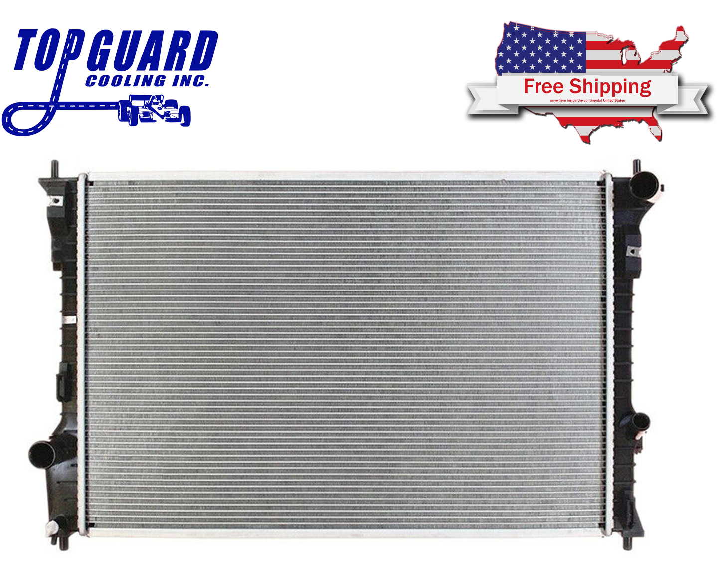 Radiator 13185 Fits 10-19 Ford Flex /Lincoln MKT V6 3.5L 3.7L / 11 Ford ...