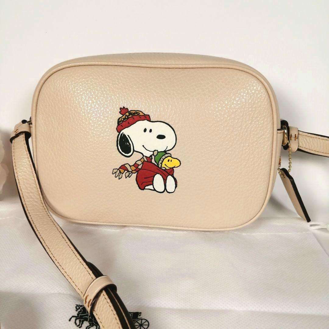 COACH Peanuts Collaboration Snoopy Shoulder Bag Leath… - Gem