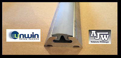 4m Rubber Trim Insert Surface Low Profile Unwin Rail Track Bus Camper ...