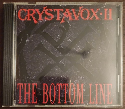 Crystavox – The Bottom Line CD- Christian hard rock/metal 1992 LIKE NEW ...