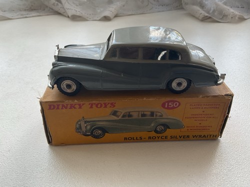 dinky toys 150 rolls-royce silver wraith | eBay UK
