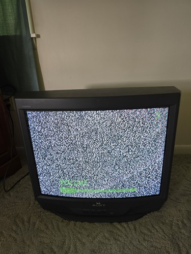 VTG 1999 Sony Trinitron KV-27S42 27 inch CRT TV Good Condition Tested ...