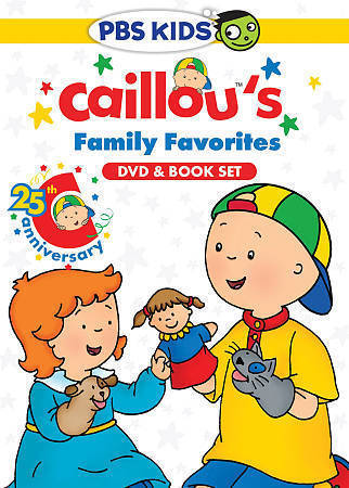 Caillou - Caillous Family Favorites (DVD, 2014, With Book) for sale ...