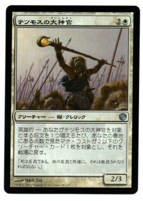 Tethmos High Priest FOIL MTG Journey into Nyx Japanese NM | eBay