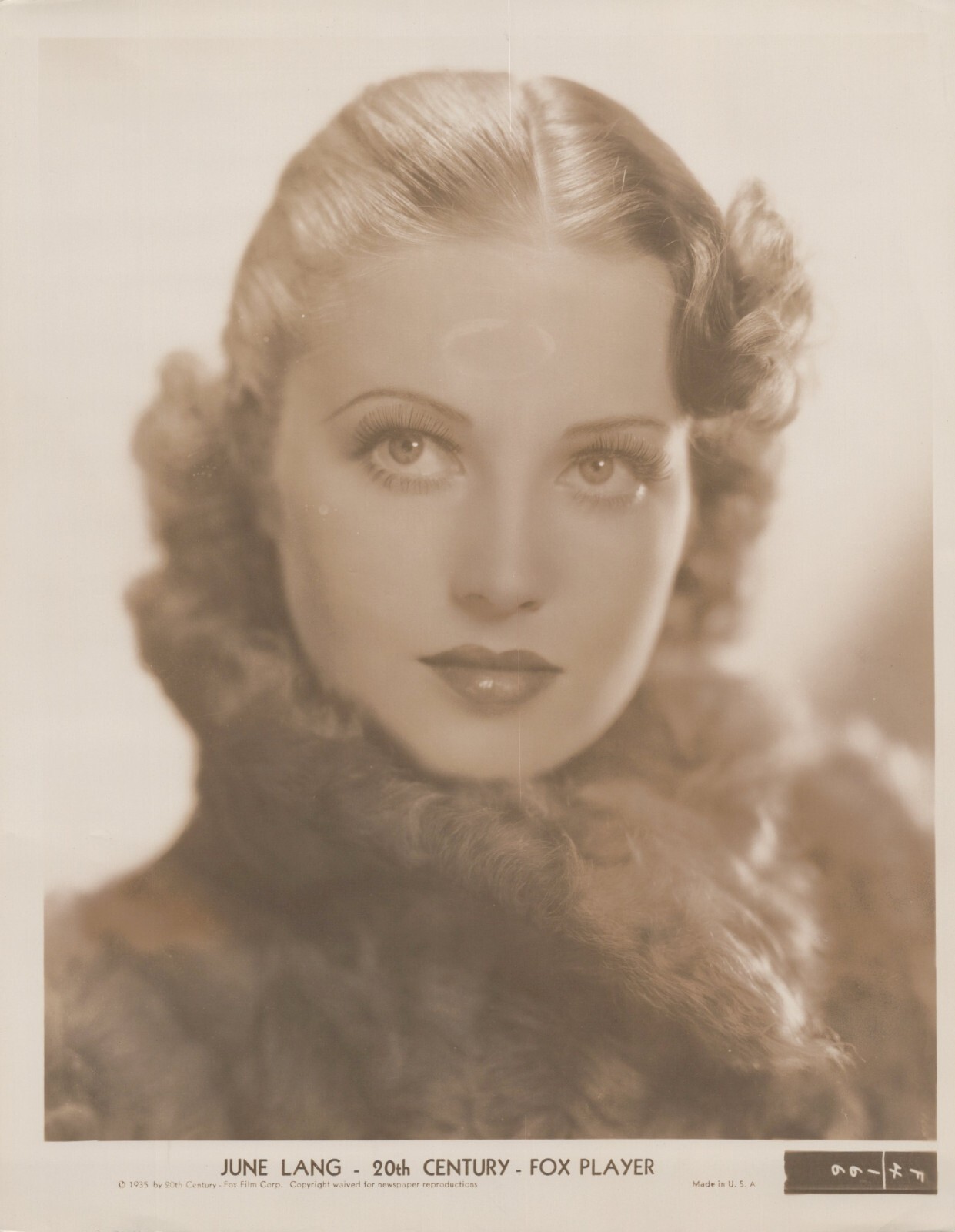 June Lang (1935) 🎬 Stunning Portrait - Original Vintage Hollywood Photo ...