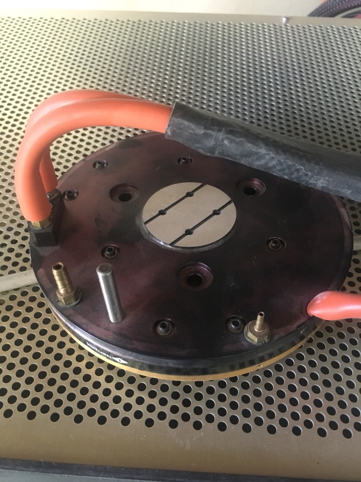 Temptronics TPO317B5-1 / TP317B5-1 Tempreture unit with 5 inch gold ...