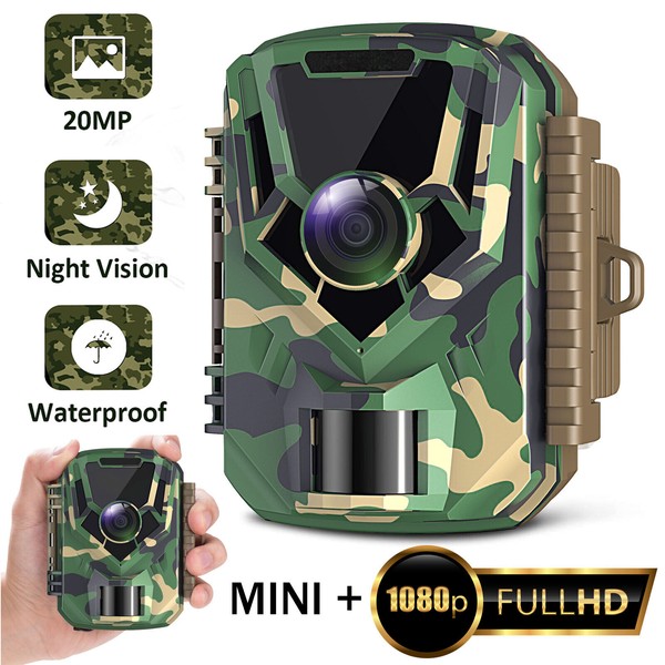 TOGUARD 20MP Trail Camera 1080P Game Camera with Infrared Night Vision ...