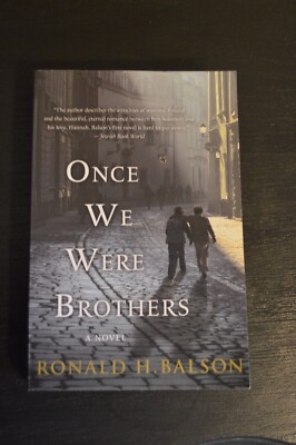Once We Were Brothers by Ronald H. Balson 9781250046390| eBay
