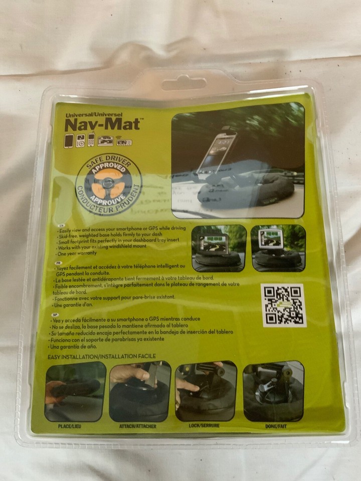 Nav Mat Bracketron Cell phone GPS Holder | eBay