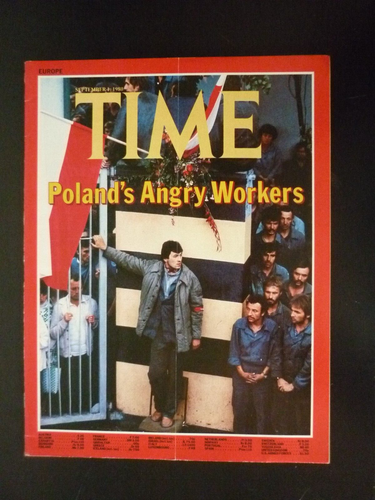 Time Magazine September 1, 1980 Poland Angry Workers Lech Walesa ...