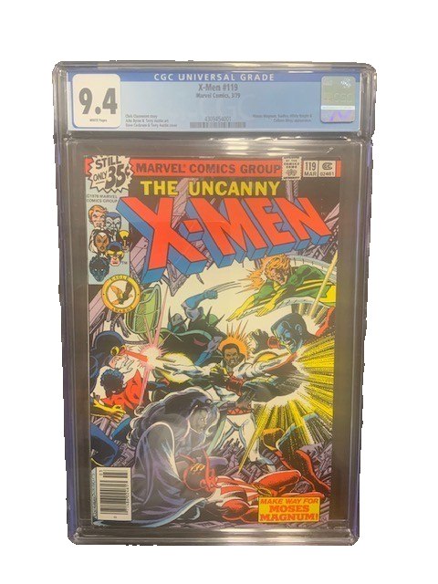 X-MEN #119 - CGC 9.4 - MARCH 1979 - Bronze Age - Moses Magnum & Colleen ...