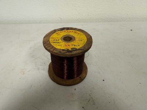 Vintage PLAIN ENAMEL formex Magnet Wire 32 AWG Gauge Enameled 044 lb ...