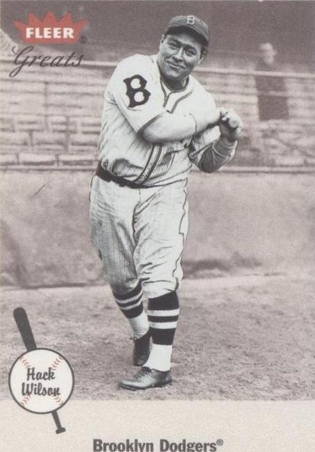 2002 Fleer Greats - Hack Wilson #65 for sale | eBay