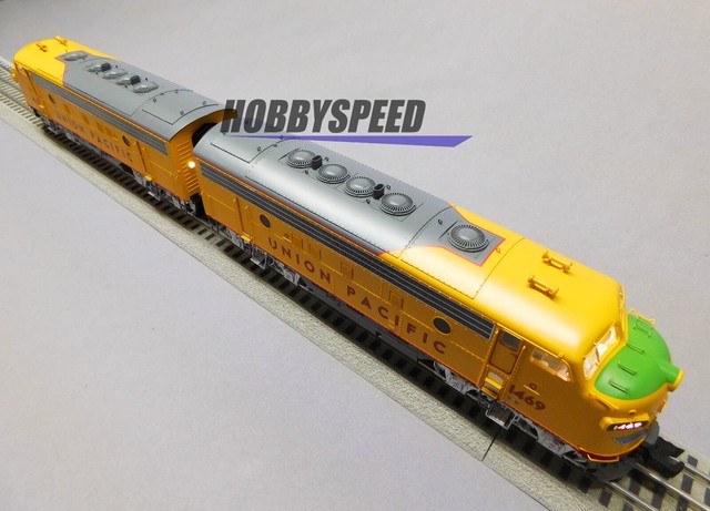 LIONEL UP LEGACY F7 AA DIESEL LOCOMOTIVE ENGINE SET O GAUGE railroad ...