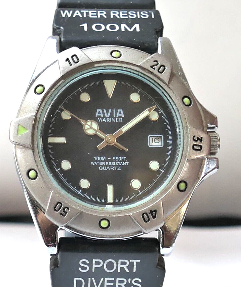 AVIA SPORTS DIVERS WATCH | eBay UK