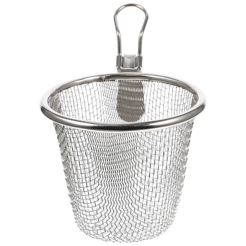 Mesh Strainer Basket Pasta Noodles Basket Stainless Steel Colander ...
