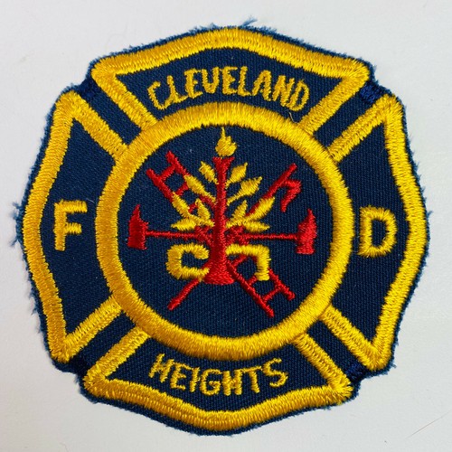 3" Cleveland Heights Fire Ohio OH Patch A7 | eBay