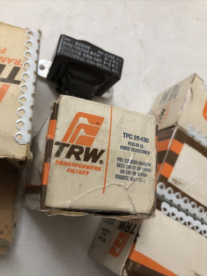 New Lot 5 TRW TPC 28-430 TF5S03ZZ L TRANSFORMER FILTER 115V,CS | eBay