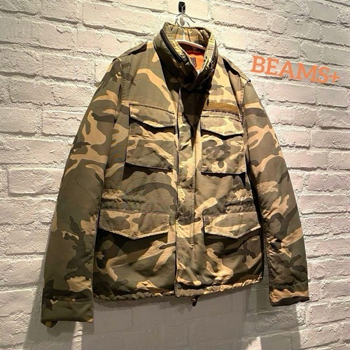 Beams Plus M65 Military Down Jacket Brown M Auth from Japan TK | eBay