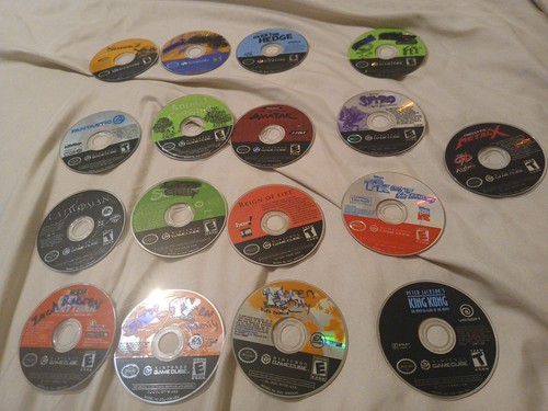 Gamecube Game Disc Lot Of 17 Loose Animal Crossing ,scaler, Starfox ...