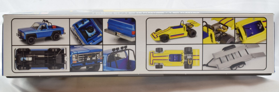 Revell ’78 Chevy Off-Road 4x4 W/ Malibu Grand Prix Virage & Trailer 1/ ...