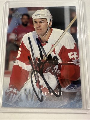 1995-96 BE A PLAYER ON CARD AUTOGRAPH AUTO #S115 KEITH PRIMEAU | eBay