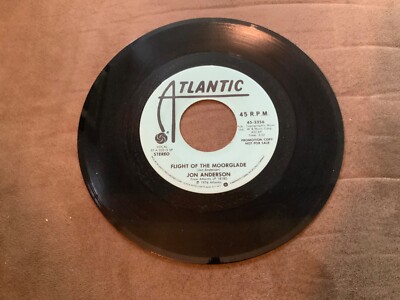 45-3356 Jon Anderson "Flight of the Moorglade”, 45 RPM vinyl | eBay