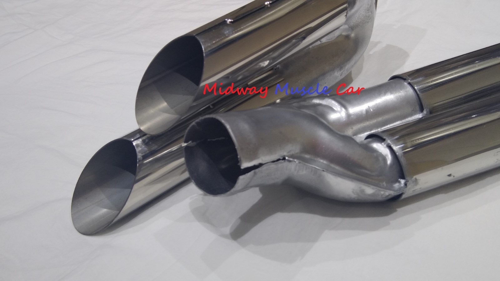 "1964-1965 Pontiac GTO Lemans Tempest Rear 2"" Exhaust Splitters 2 ...