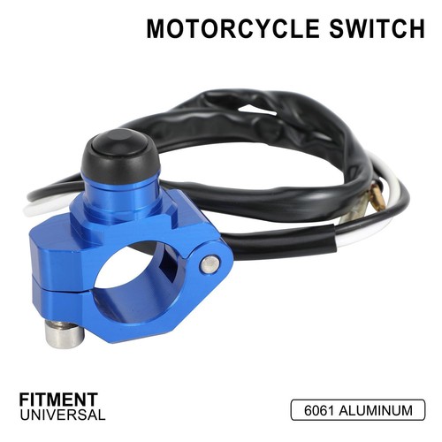 22mm Handlebar Engine Stop Start Kill Switch Universal CNC For ...