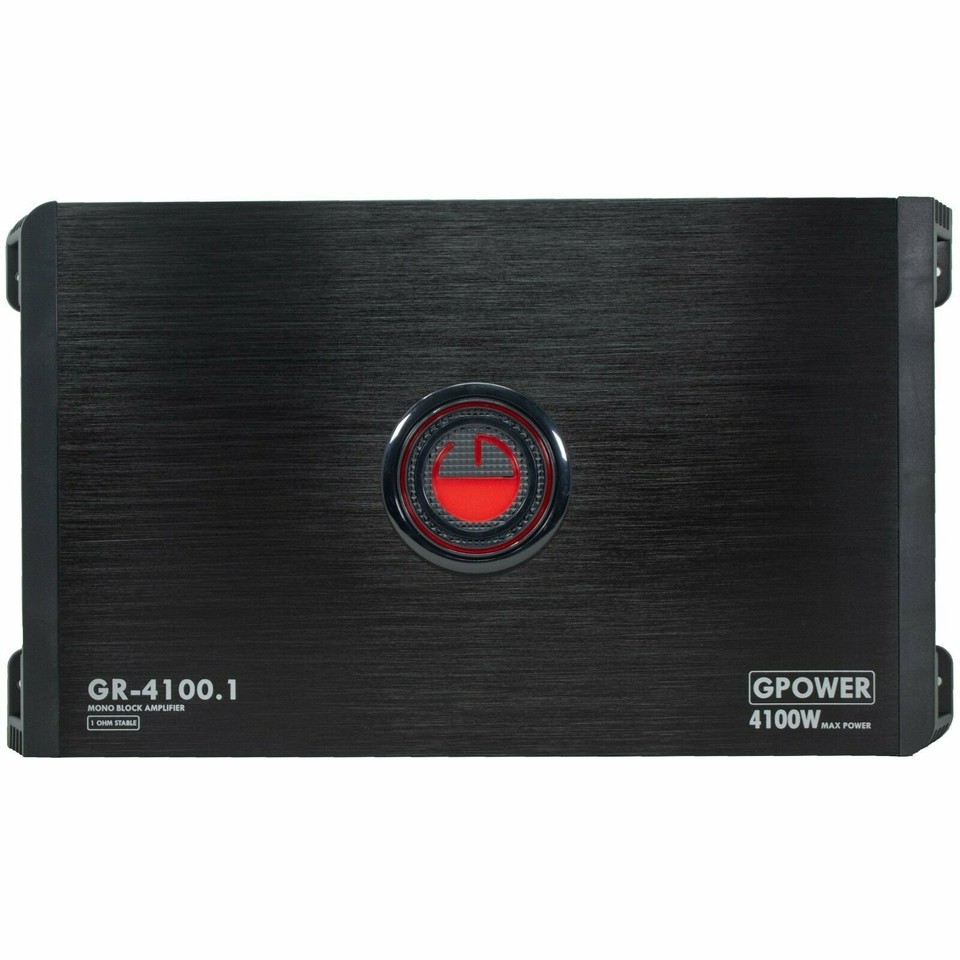 New Gravity Monoblock 4000 WATTS Class D Car Audio Stereo Amplifier ...