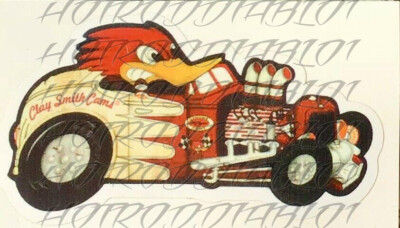 2-PACK RAT ROD HOT ROD CHOPPER RAT FINK VINTAGE RACING OIL STICKER ...