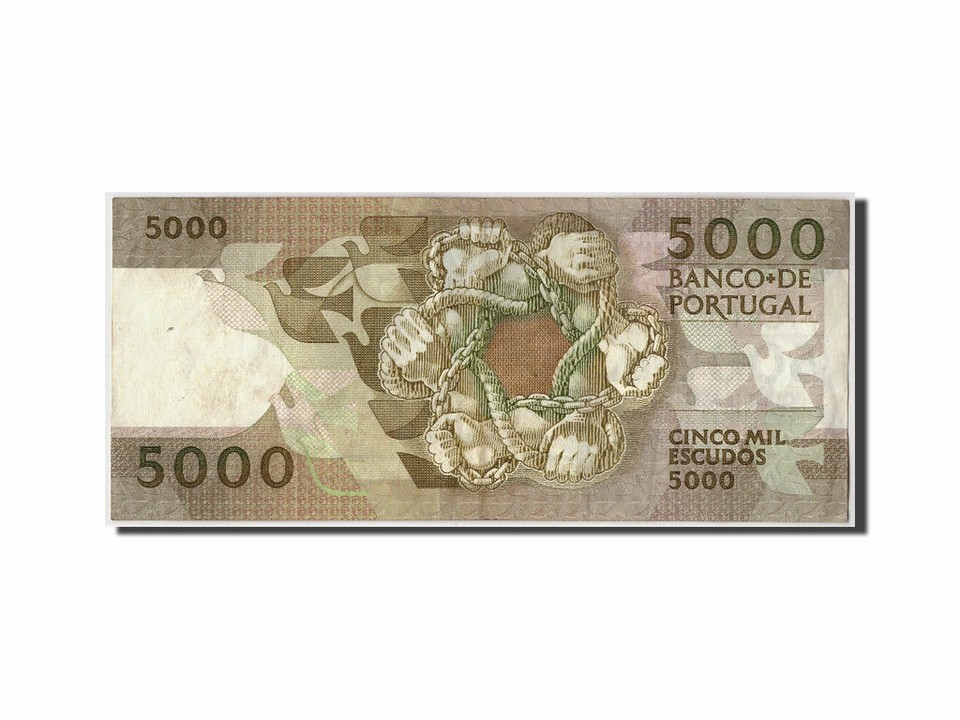 [#311031] Banknote, Portugal, 5000 Escudos, 1987, 1987-12-03, KM:183b ...