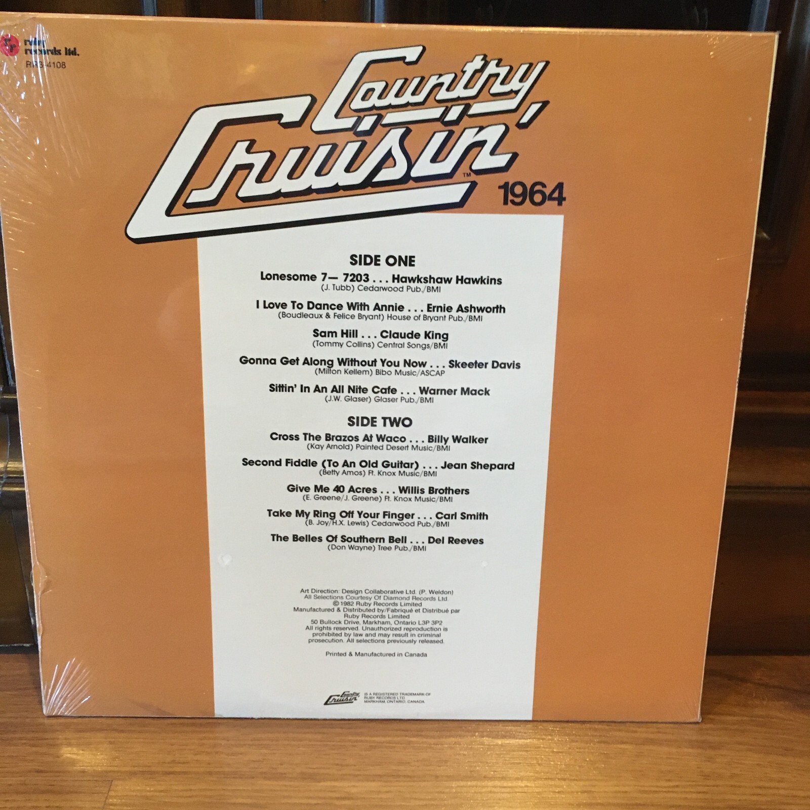Country Cruisin' 1964 LP Album. Original Artists. Brand new and sealed ...