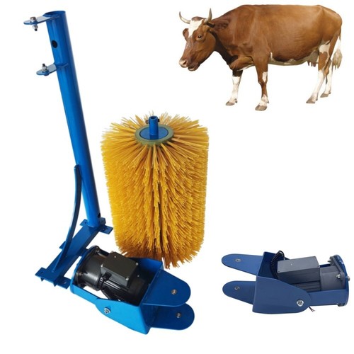 110V Cow Body Brush Automatic Swing Type Bovine Cattle Rotating ...