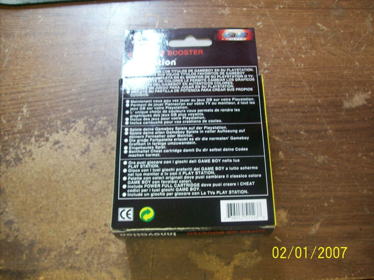 GB PSX PS1 PS2 Playstation Gameboy Game Boy Booster Game Genie Action ...