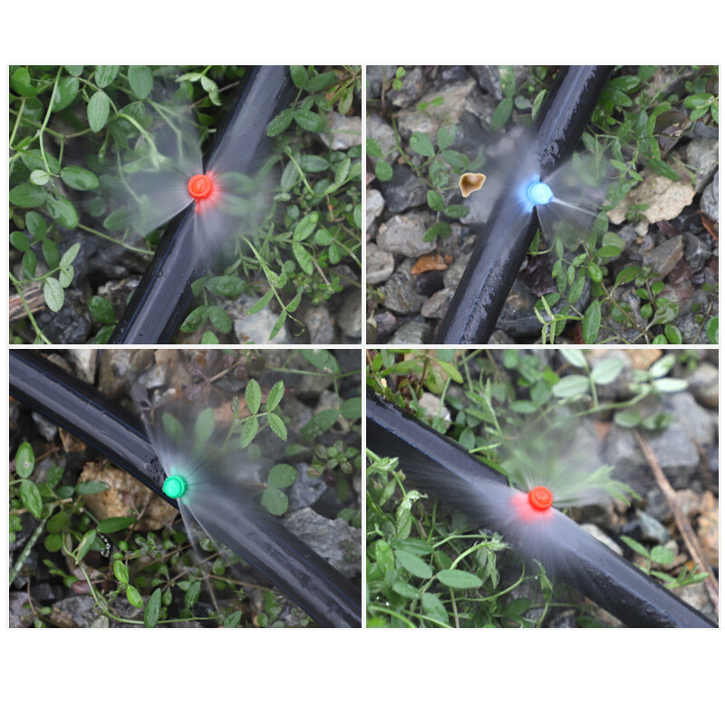 50PCS Micro Spray Jets 90-360d Watering Misting Nozzle Sprinkler ...