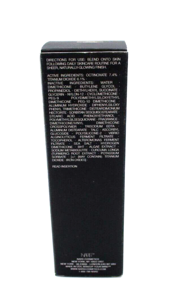 Nars Pure Radiant Tinted Moisturizer Spf 30 Sunscreen PA ...